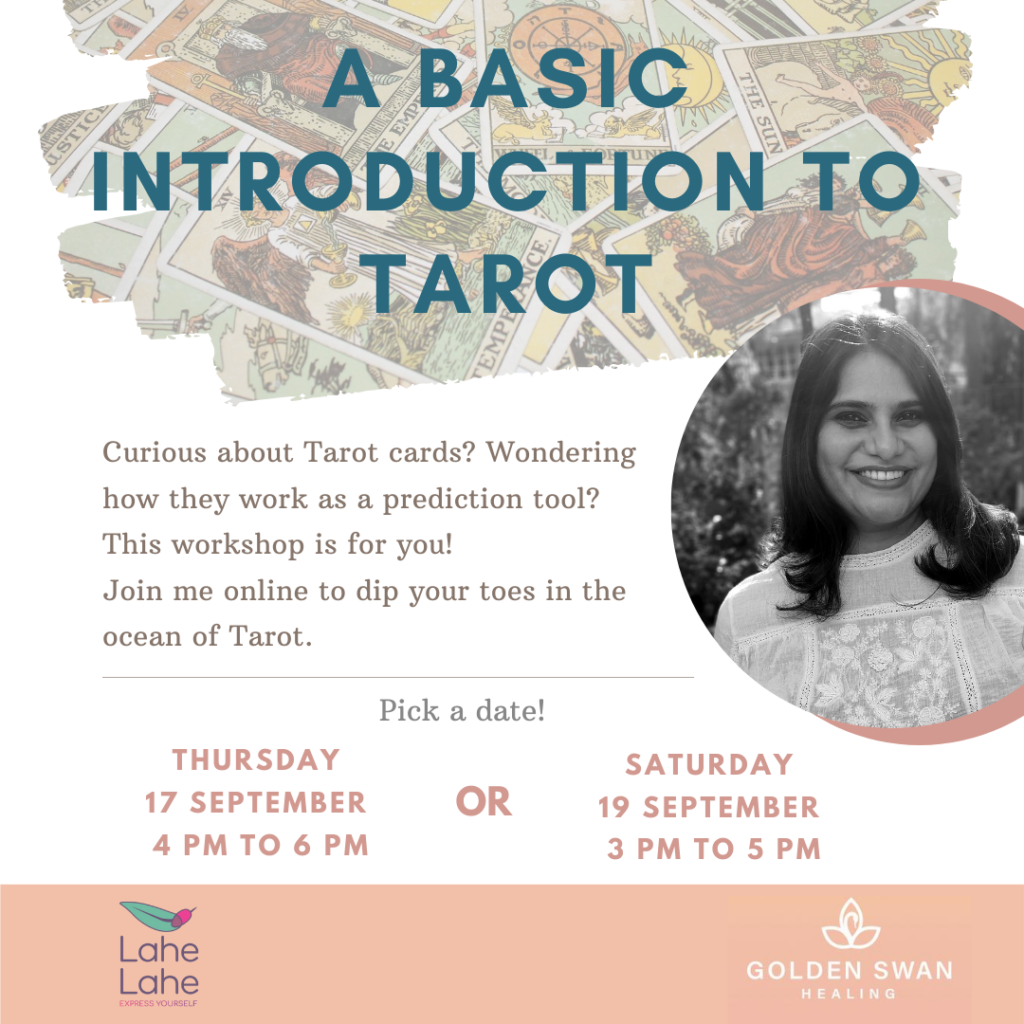 TAROT WORKSHOP – Golden Swan Healing